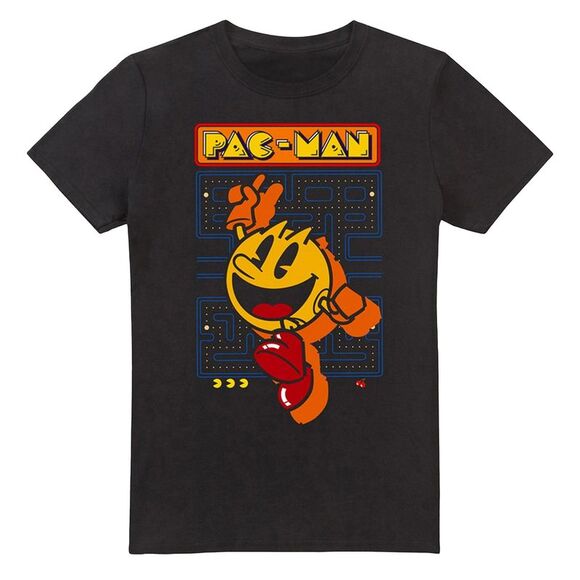 Pac Man | Shirts | Pac Man Mens Retro Tshirt Black | Poshmark